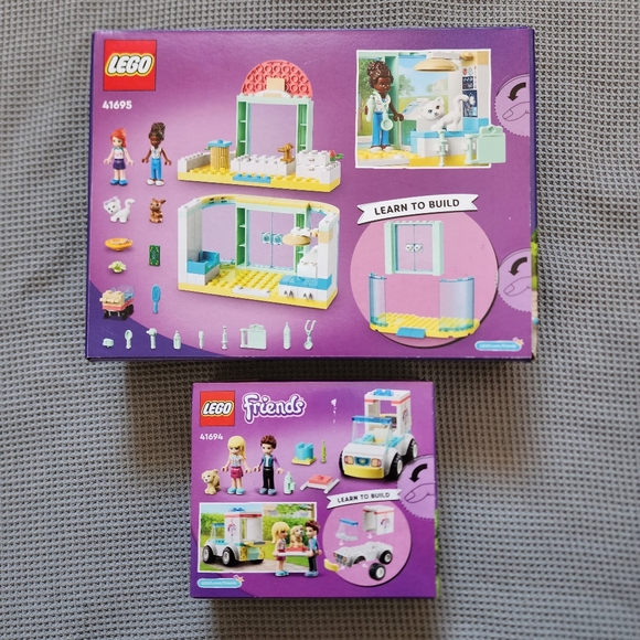 Lego | Toys | Lego Friends Pet Clinic And Pet Ambulance 4694 | Poshmark